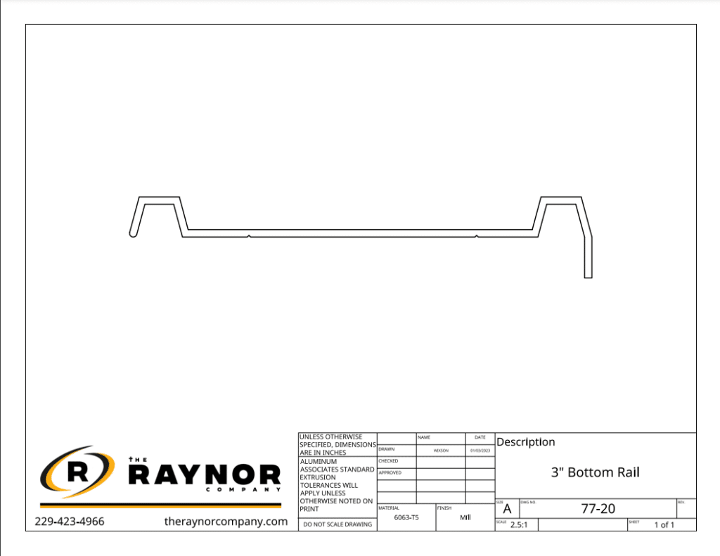 Aluminum Extrusions – The Raynor Company